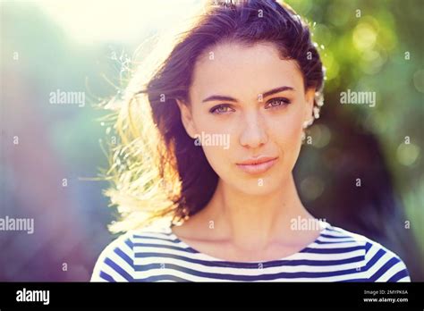 Shes Simply Gorgeous In The Sunlight Portrait Of A Gorgeous Young