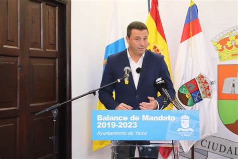 Óscar Noda hace un balance de los cuatro años al frente de Yaiza