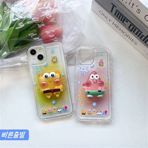 당일출고 스펀지밥 스폰지밥 폰케이스 아이폰케이스 아이폰 폰케이스 14 13 12 11 프로 프로맥스 뚱이 징징이 인싸템 우정템 에이블리