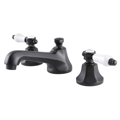 Kingston Brass Bel Air 8 In Widespread 2 Handle Bathroom Faucet In