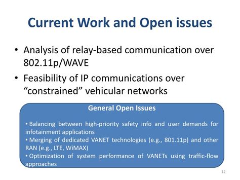 Ppt Mobility Management Privacy And Other Issues In Vehicular