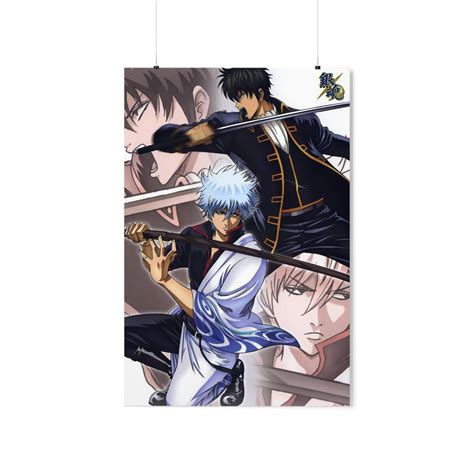 Gintama Anime Poster Hd Color Anime Poster Wall Poster Printed Poster