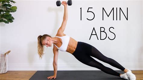 Min Total Core Ab Workout At Home Equipment Optional Youtube