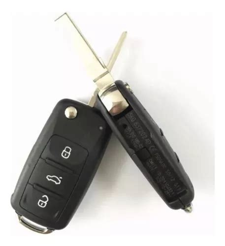 Chave Canivete Gol G6 G7 Jetta Fox Voyage Tiguan 5k0837202ad