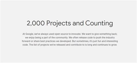 Google Open Source Projects Pixstacks