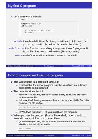 Fundamentals Of C Programming PDF Programming Languages Computing