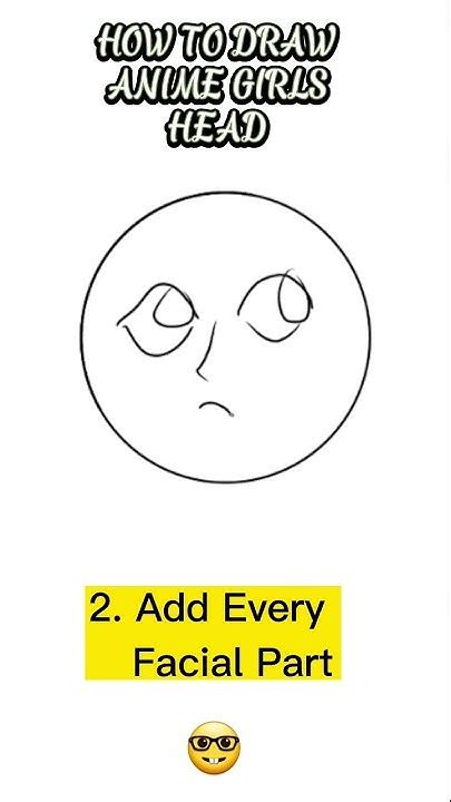 How To Draw Anime Heads In Completely Simple Steps ⁉️👀 Youtube