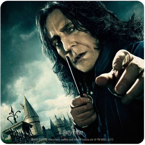 Tácek Pod Sklenici Harry Potter Severus Snape 10 X 10 Cm Skladem
