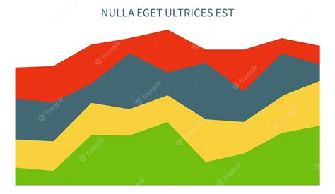 premium vector infographic diagram color area chart dashboard element