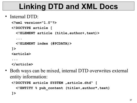 Extended Markup Basic Introduction Ppt
