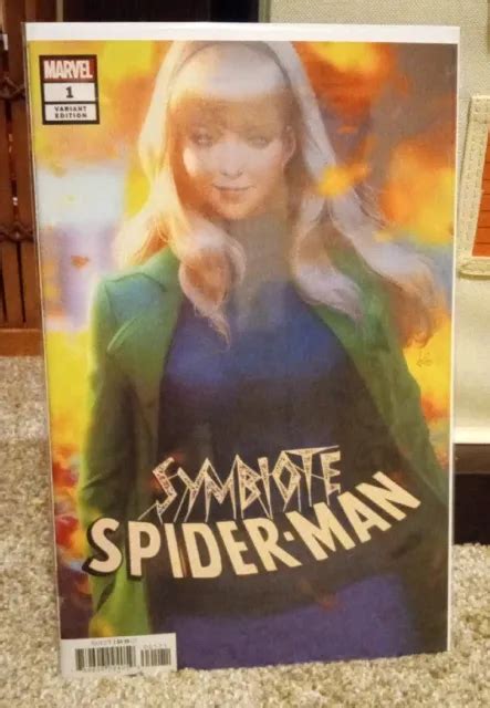 Symbiote Spider Man 1 Variante Artgerm Gwen Stacy Nm Eur 1002