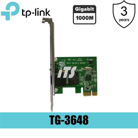 Tp Link Gigabit Pci Express Network Adapter Tg Shopee Malaysia