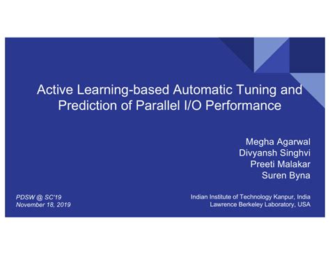 [ppt] active learning based automatic tuning and prediction of