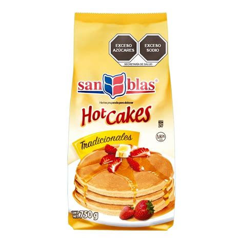 Harina Para Hot Cakes San Blas Tradicionales 750 G Walmart