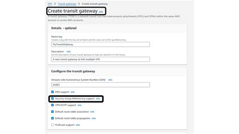 Introducing Security Group Referencing For Aws Transit Gateway