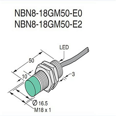 倍加福金屬接近開關m18 Npn Nbn8 18gm50 E2 E0 Pnp直流三線常開 協貿國際日用品生活11館 樂天市場rakuten