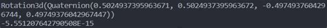 Calculation Error Of Rotation D Lead By Floating Point Calculation