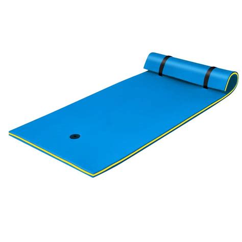 Costway 3 Layer Tear Proof Water Mat Floating Pad Island Water Sports