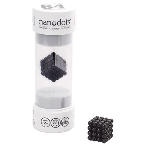 Nanodots Original Edition Magnetic Constructors Nanodots 64 Black Precise Shop
