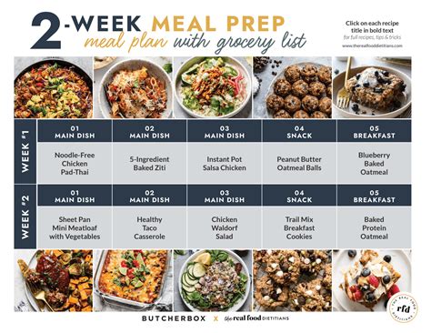 Free 2 Week Fitness Challenge Meal Plan Nourish Move Love