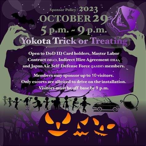 Yokota Air Base 📣 Team Yokota 📣 Spooky Season Is
