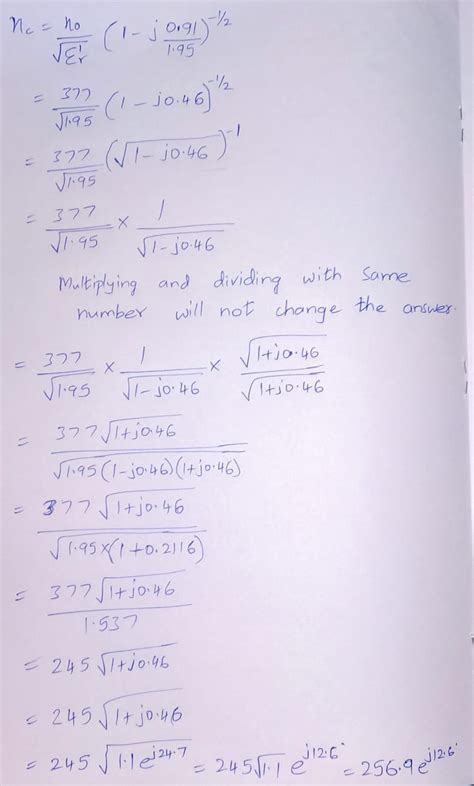 Solved How Is The Equation With A Negative Exponent Simplified Nc