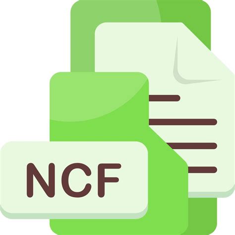 Ncf File Format Folder Icon Flat Style Design 70930746 Vector Art At Vecteezy