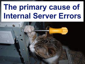 How To Fix Internal Server Error Problems On Your Web Site Scottie S Tech Info