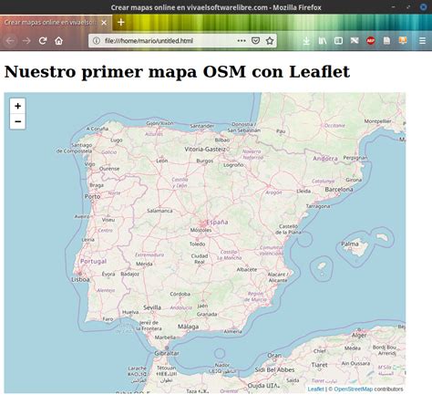 Crear Un Web Mapping Con Leaflet