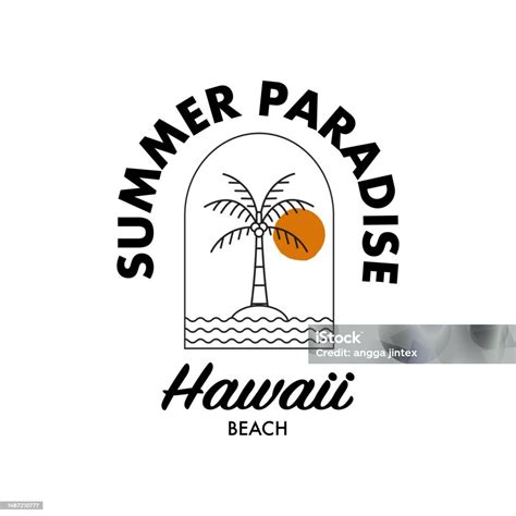 벡터 일러스트 레이 션 서핑 테마 배지 디자인 티셔츠 프린트 포스터 스티커 및 기타 용도 Surfing Event에 대한 스톡