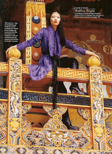 Asian Models Blog Ling Tan Editorial For Condé Nast Traveler October 2008