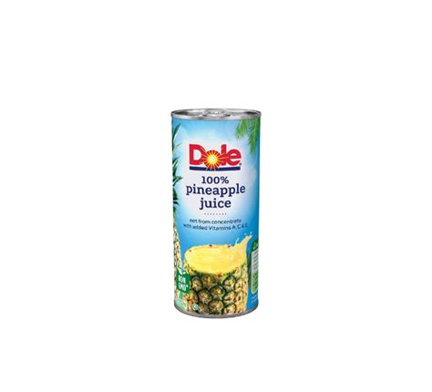 Jus D Ananas 100 Dole 8 4 Oz American Bazar