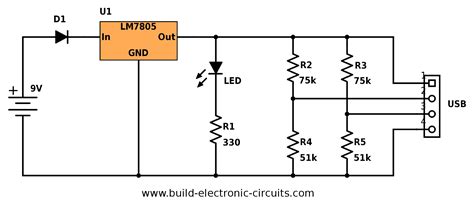 9v Battery Charger Circuit With Indicator