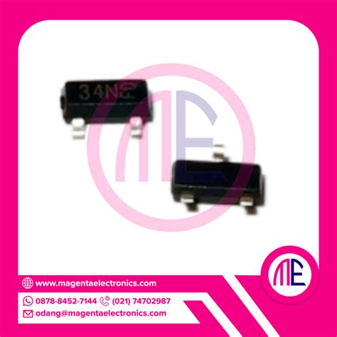 Transistor 34n Dmn3404l 7 Sot 23 Lazada Indonesia