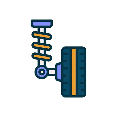 Car Suspension Icon For Your Website Mobile Presentation And Logo