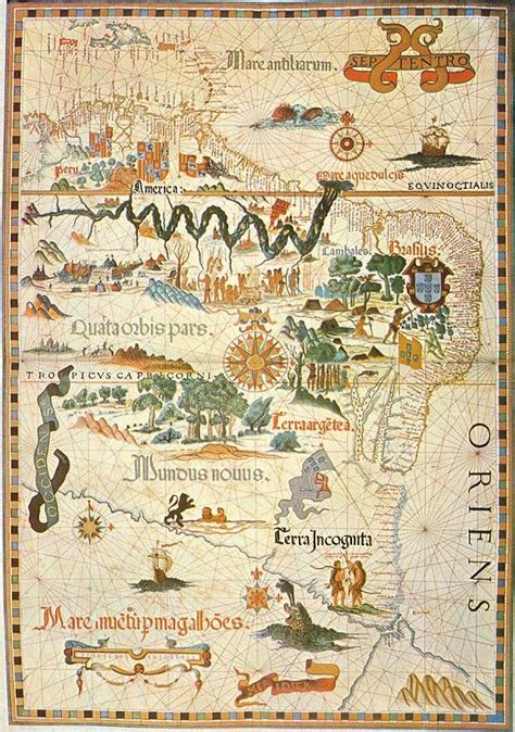 Instituto de Geociências MAPA DA AMÉRICA DO SUL DE