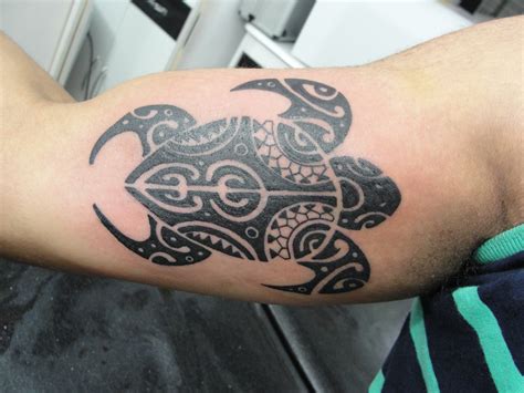 Arte Na Pele Tattoo Cuiaba Tattoo Tartaruga Maori