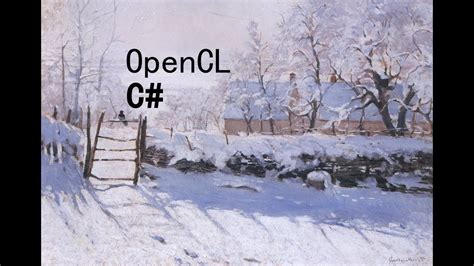 C Sharp Opencl Example Youtube