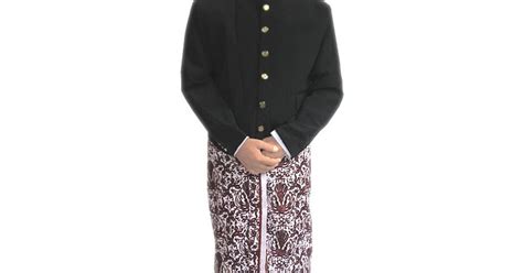 Baju Adat Jawa Cowok Adat Blangkon Pakaian Pakai Yogyakarta Blankon