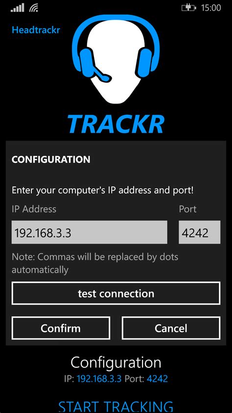 Headtrackr Instructions