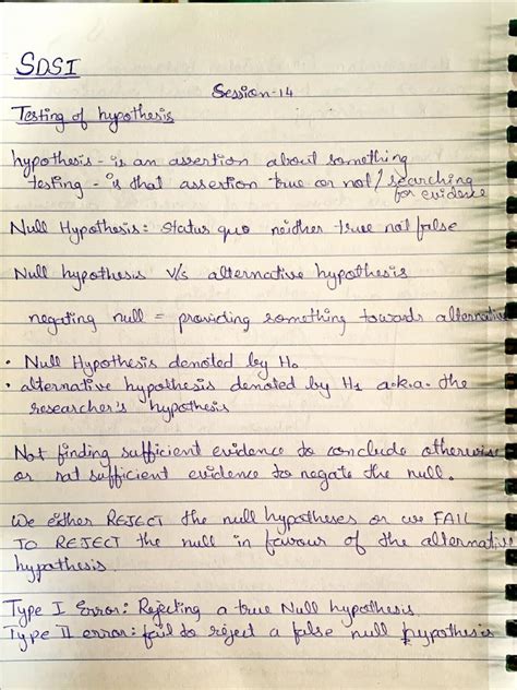 How To Test Hypotheses In Statistics Pdf