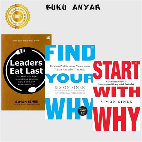 Simon Sinek Complete Book Start With Why Find Your Why Leader Eat