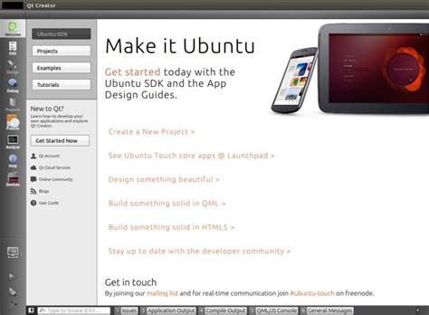 Nueva versión del Ubuntu SDK IDE lista para probar