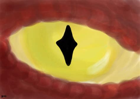 Smaug Eye By Gandziszon On Deviantart