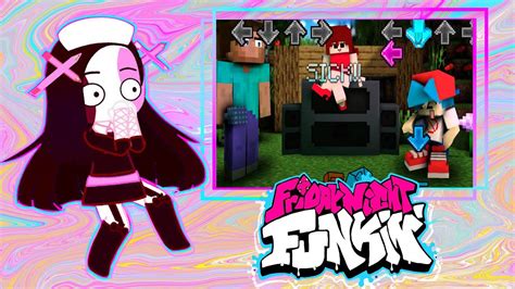 Fnf React Friday Night Funkin Vs Steve And Herobrine Full Week 64 Minecraft Animation