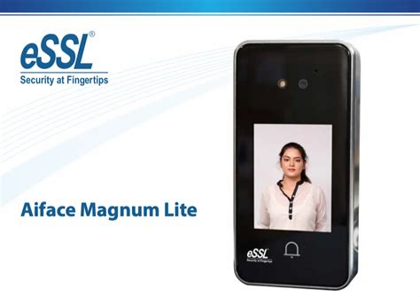 Essl Aiface Magnum Lite Biometric System At Rs 21785 New Delhi Id