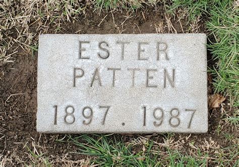 Esther Albina Strome Patten Find A Grave Memorial