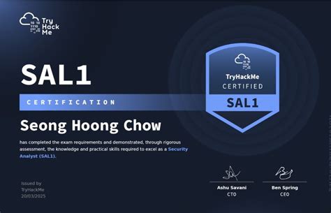 Sal1 Tryhackme Cybersecurity Securityoperations Soc Socanalyst Blueteam