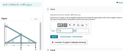 Solved Review Set P1 5 2 Kn And B 3 9 Kn Figure 1