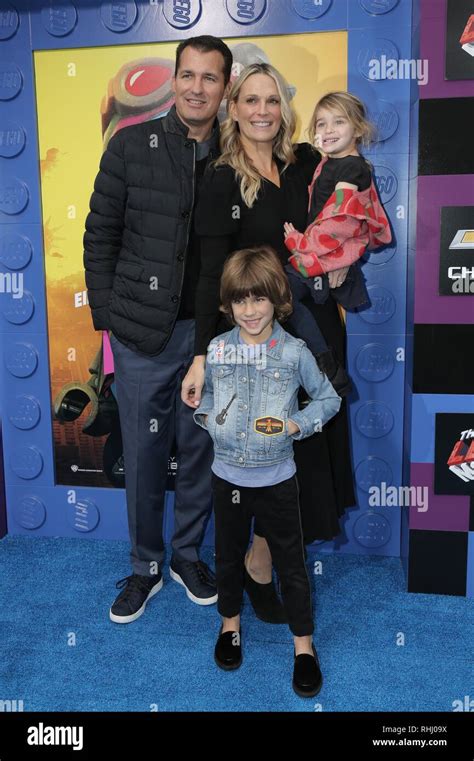 California Usa 2nd Feb 2019 Scott Stuber Molly Sims Brooks Alan